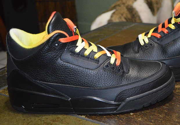 A Rare Look at the "Drake vs. Lil Wayne" Air Jordan 3 PE - SneakerNews.com