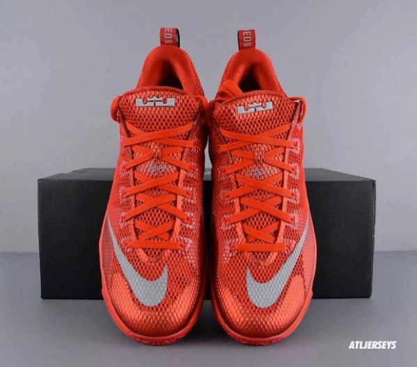 Nike LeBron 12 Low - University Red - Reflect Silver - Gym Red ...
