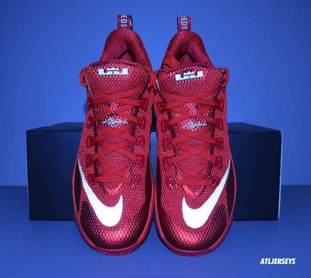 Nike LeBron 12 Low - University Red - Reflect Silver - Gym Red ...