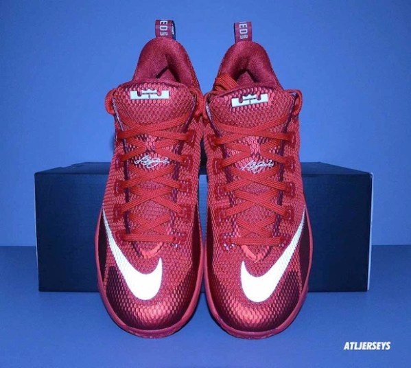 Nike LeBron 12 Low - University Red - Reflect Silver - Gym Red ...