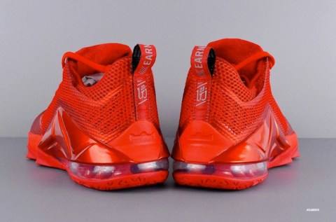 Nike LeBron 12 Low - University Red - Reflect Silver - Gym Red ...