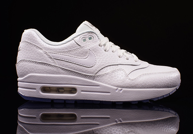 Icy Soles On An All-White Nike Air Max 1 - SneakerNews.com