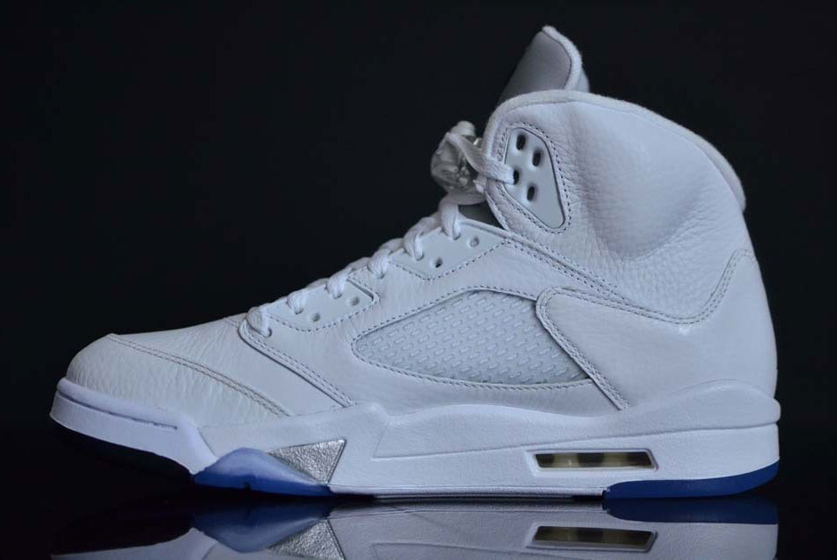 Air Jordan 5 "White/Metallic" Releasing in April - SneakerNews.com