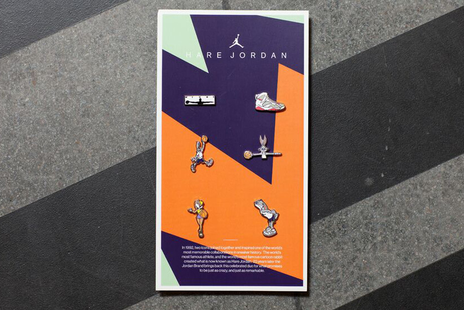 A Closer Look At The Hare Jordan Pins - SneakerNews.com