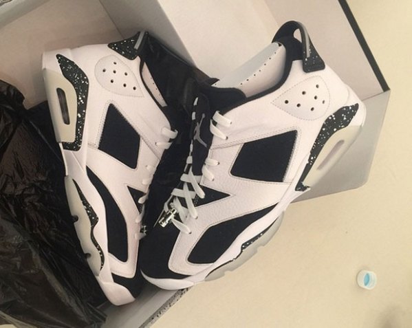 A First Look At The Air Jordan 6 Low "Oreo" - SneakerNews.com