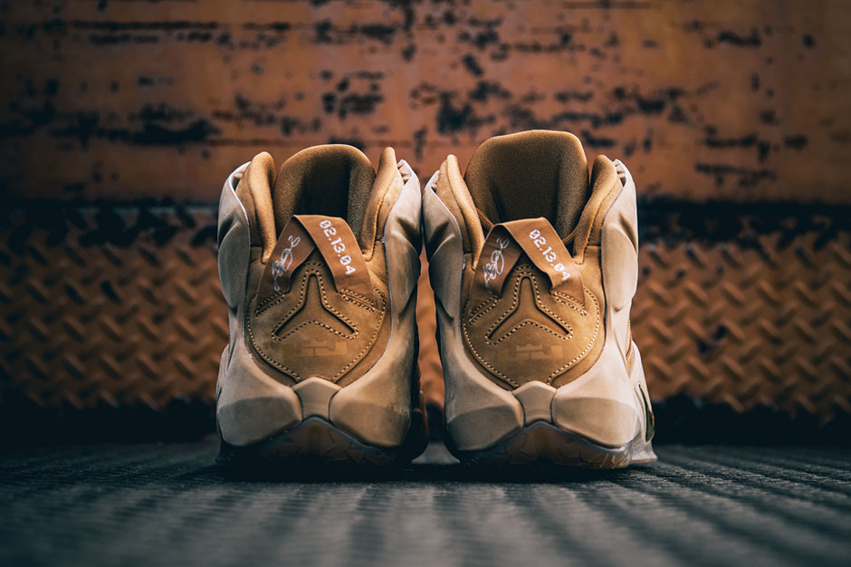 This Weekend's Nike LeBron 12 "Wheat", In Detail - SneakerNews.com