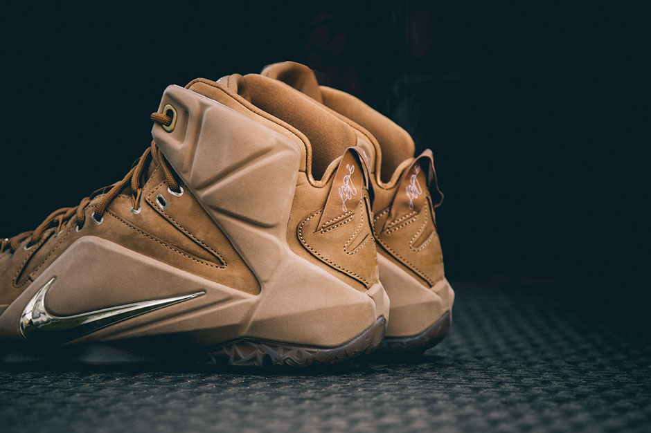 This Weekend's Nike LeBron 12 "Wheat", In Detail - SneakerNews.com