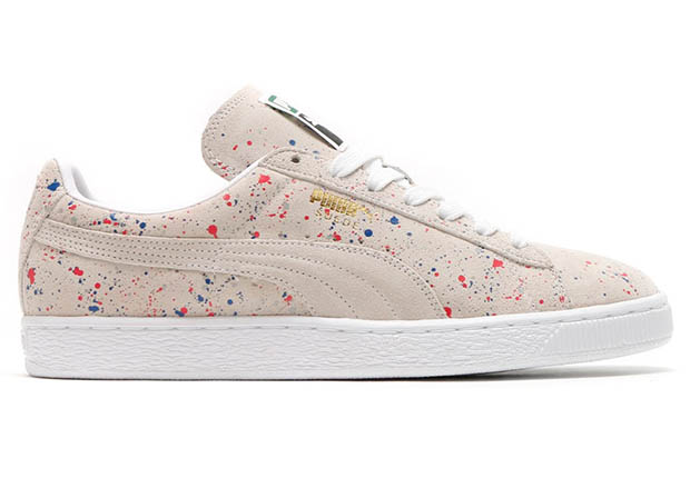 Puma Brings Paint Splatter To the Suede - SneakerNews.com