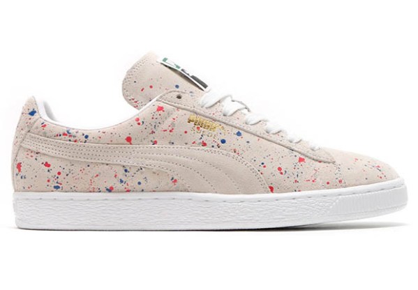 Puma Brings Paint Splatter To the Suede - SneakerNews.com