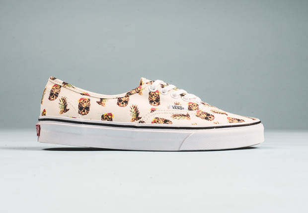 Vans Authentic "Drained and Confused" - Pineapple White - SneakerNews.com