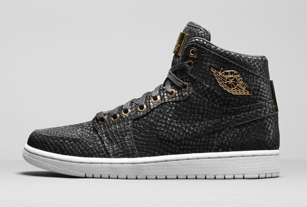 Official Images Of The Air Jordan 1 "Pinnacle" in Black - SneakerNews.com
