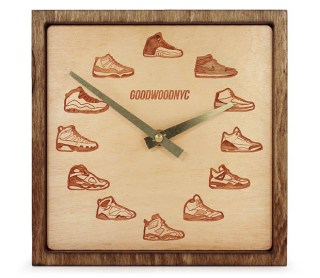 The Perfect Clock For Sneakerheads Who Know Their Air Jordans ...