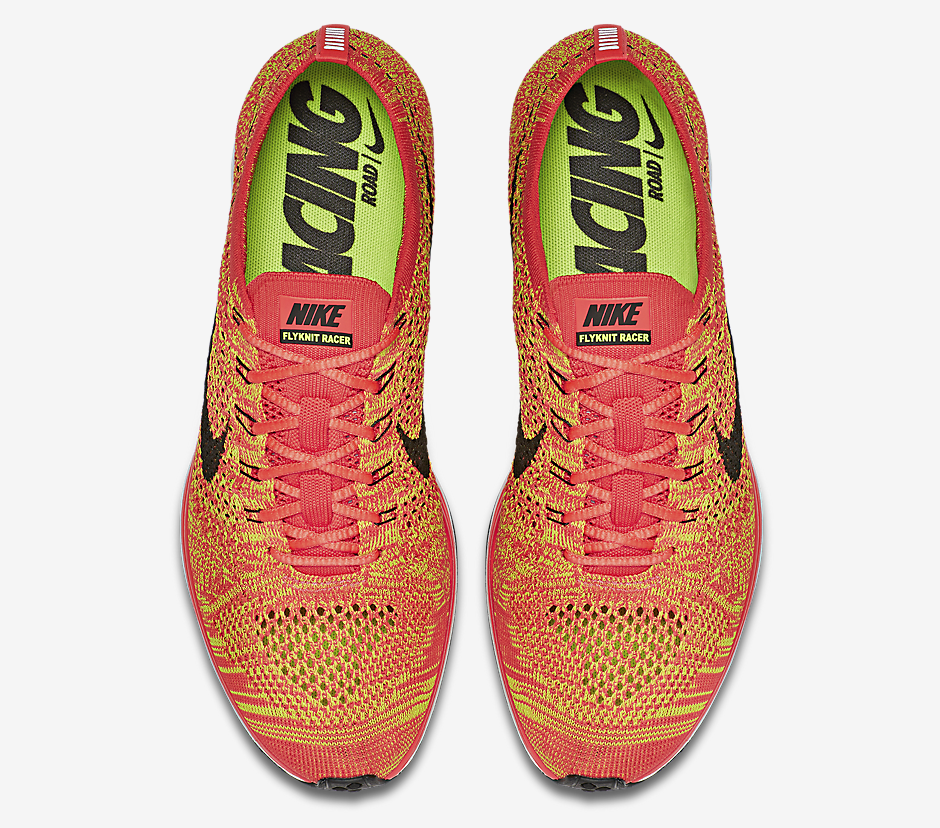 Another Vibrant Nike Flyknit Racer Colorway For Summer - SneakerNews.com