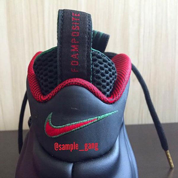 First Look at the Nike Air Foamposite Pro "Gucci" - SneakerNews.com