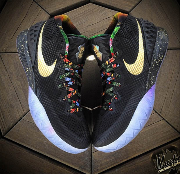 Nike Kyrie 1 “Watch The Throne” Customs by Mache - SneakerNews.com