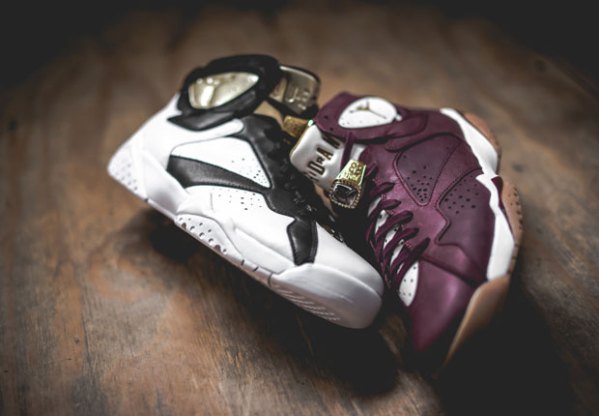 Air Jordan 7 "Cigar & Champagne" Pack - Release Reminder - SneakerNews.com