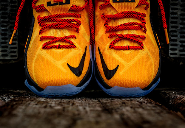 Nike LeBron 12 "Laser Orange" Releases on June 13th - SneakerNews.com
