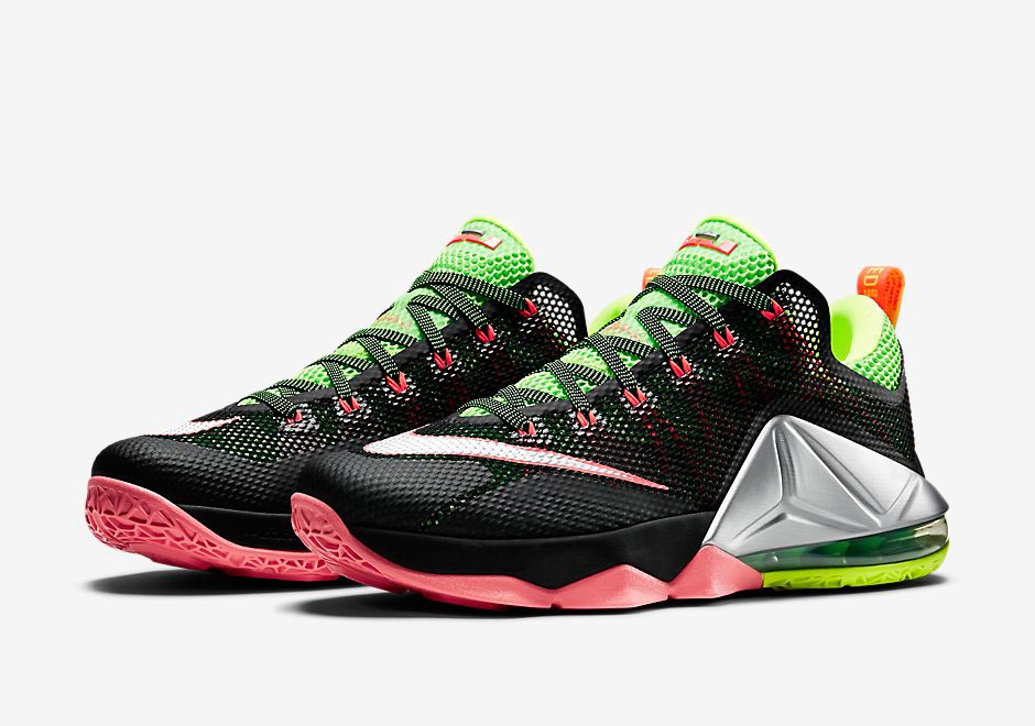 Upcoming Nike LeBron 12 Low Combines Volt and Hot Lava - SneakerNews.com