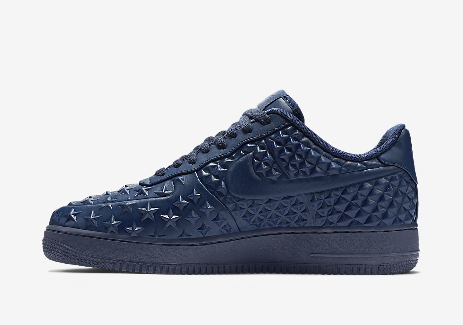 Bold Navy On The Nike Air Force 1 Low "Independence Day" Pack ...