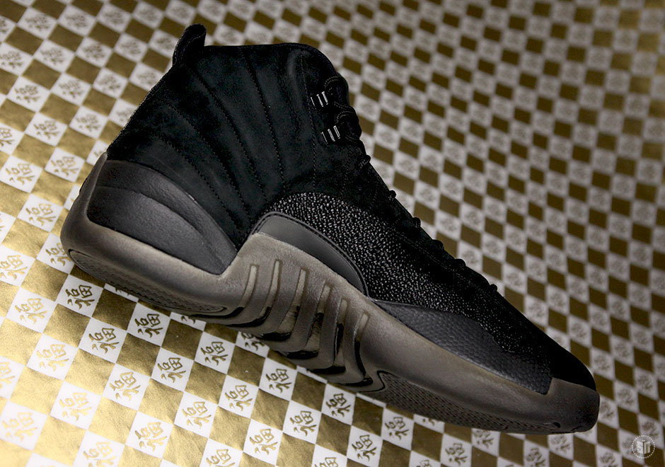 A Detailed Look At Drake's Air Jordan 12 "OVO" - SneakerNews.com