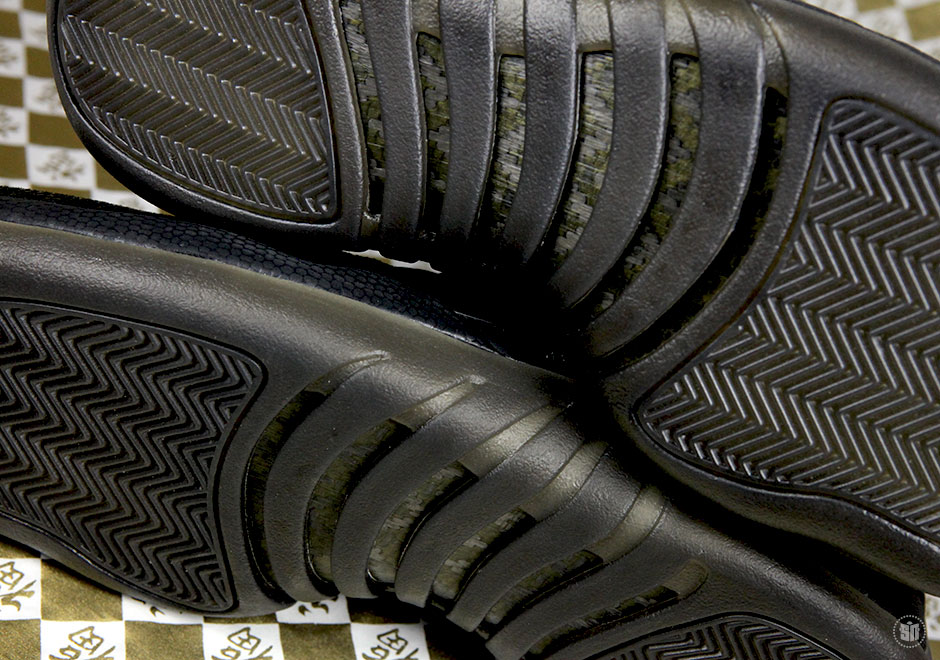 A Detailed Look At Drake's Air Jordan 12 "OVO" - SneakerNews.com