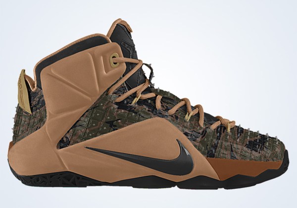 The Nike LeBron 12 EXT iD "Rubber City" Options are Incredible ...