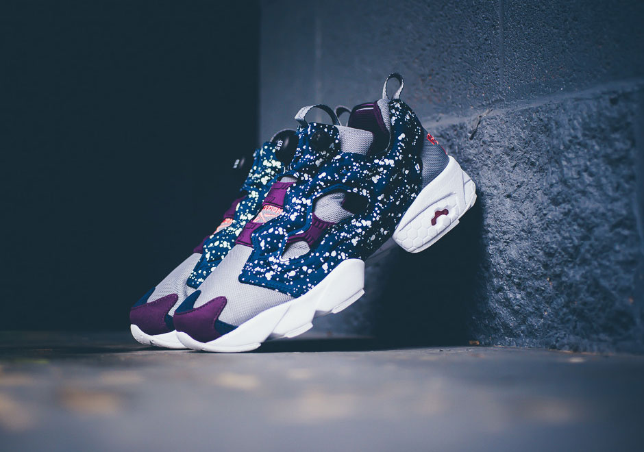 Reebok Instapump Fury "Indigo Splatter" - SneakerNews.com