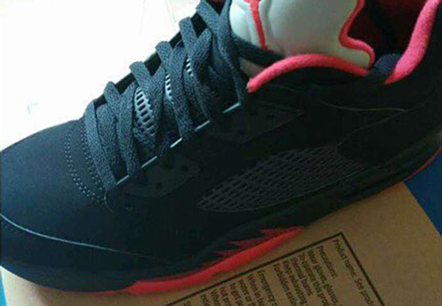 First Look At The Air Jordan 5 Low '90 "Alternate" - SneakerNews.com