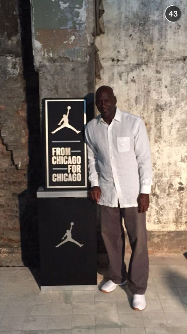 Jordan Brand Reveals A New Chicago Store Through Snapchat - SneakerNews.com