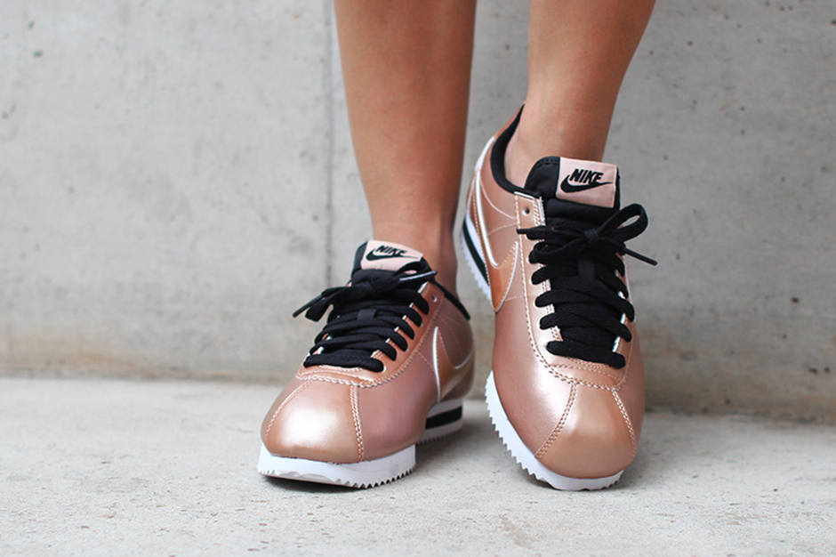 The Nike Cortez Gets Dipped In Bronze - SneakerNews.com