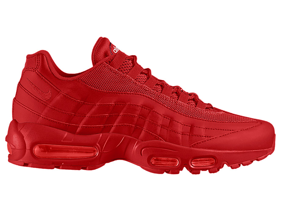 You Can Now Make All-Red Versions Of Your Favorite Air Max Sneakers ...