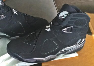 Air Jordan 8 Black Chrome Retro | SneakerNews.com
