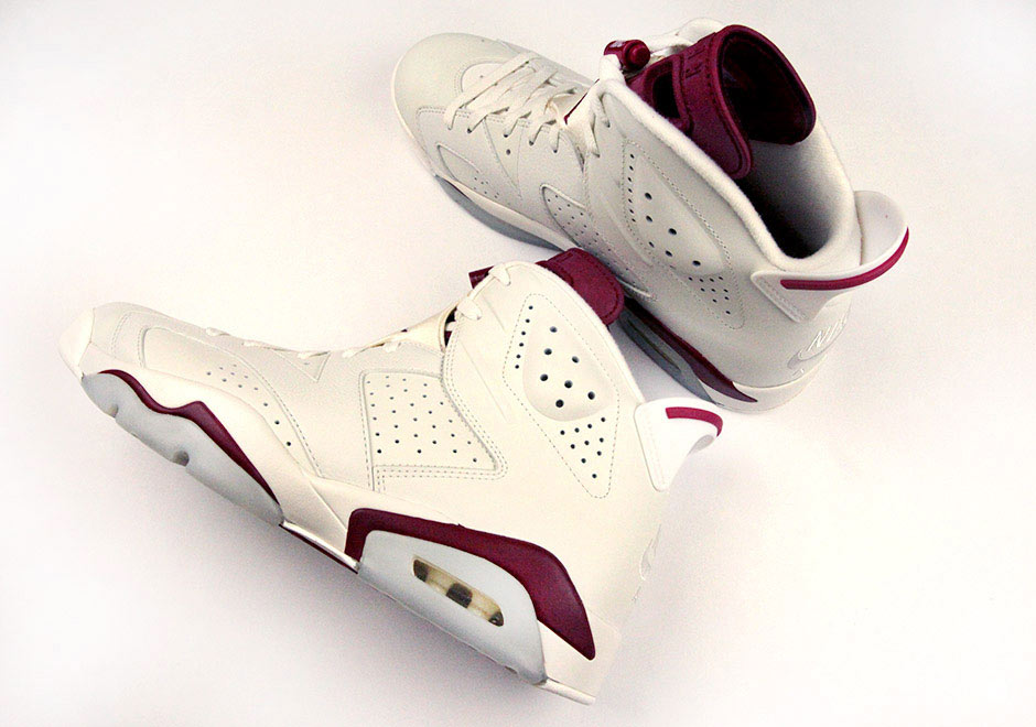 Air Jordan 6 Maroon | SneakerNews.com