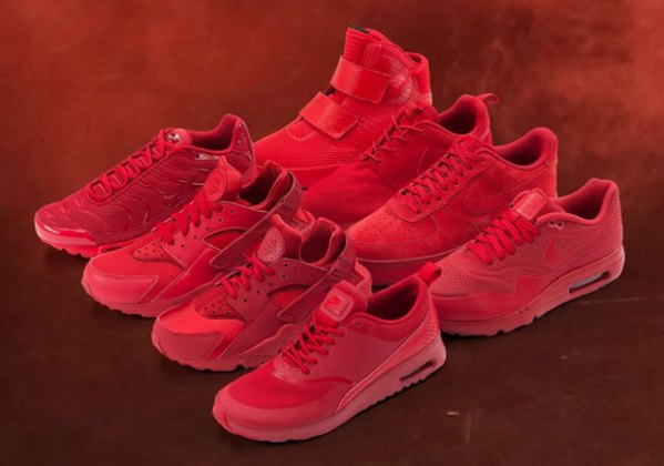 There's No Shortage Of All-Red Nike Sneakers For Christmas ...