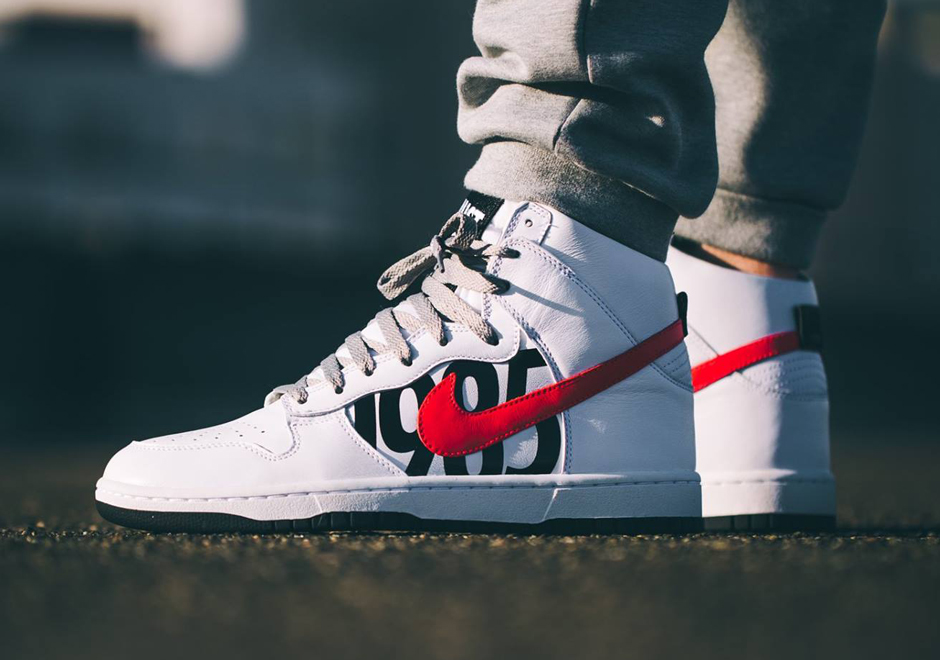 UNDEFEATED And NikeLab Create The Boldest Nike Dunk High - SneakerNews.com