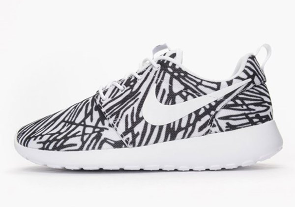 Wild Prints Matched With Black And White For The Nike Roshe Run ...