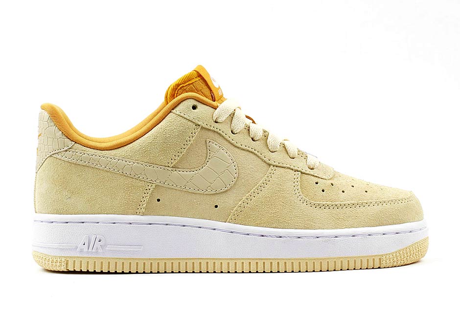 Nike Puts Croc-Skin Materials On The Tongue For These Air Force 1s ...