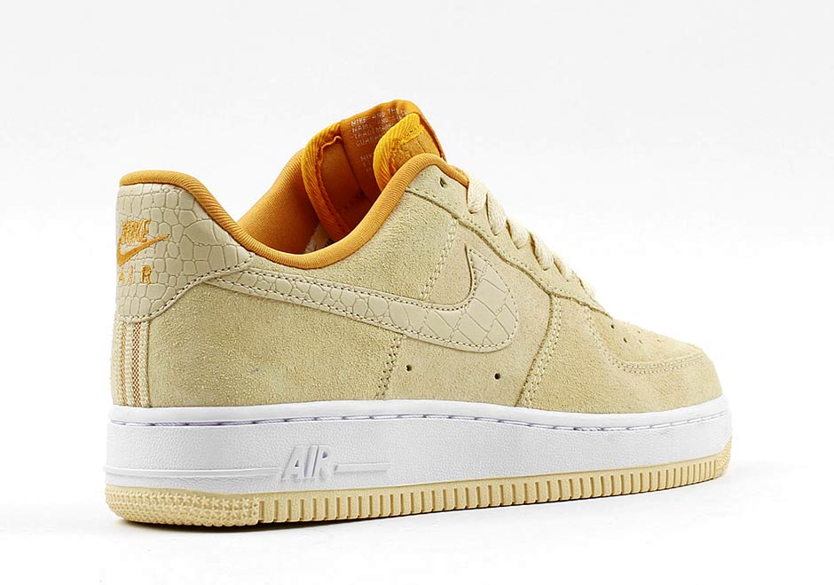 Nike Puts Croc-Skin Materials On The Tongue For These Air Force 1s ...