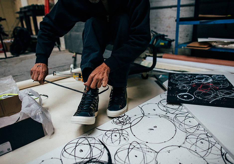 A Look At Futura's Converse Design Shot By Futura's Son 13th Witness ...
