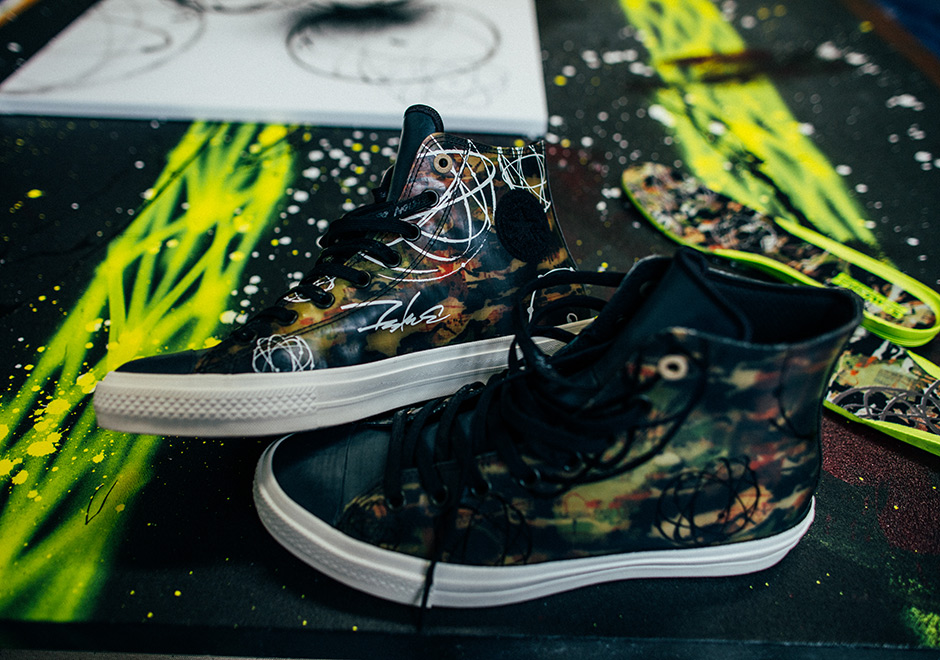 A Look At Futura's Converse Design Shot By Futura's Son 13th Witness ...