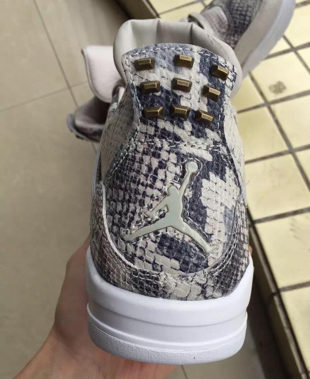 Air Jordan 4 Pinnacle "Snakeskin" | SneakerNews.com