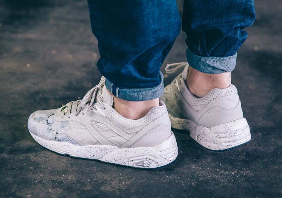 Stone Graphics Appear On The Puma R698 - SneakerNews.com