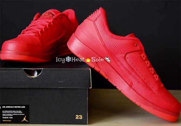 Air Jordan 2 Low Red 832819-606 | SneakerNews.com