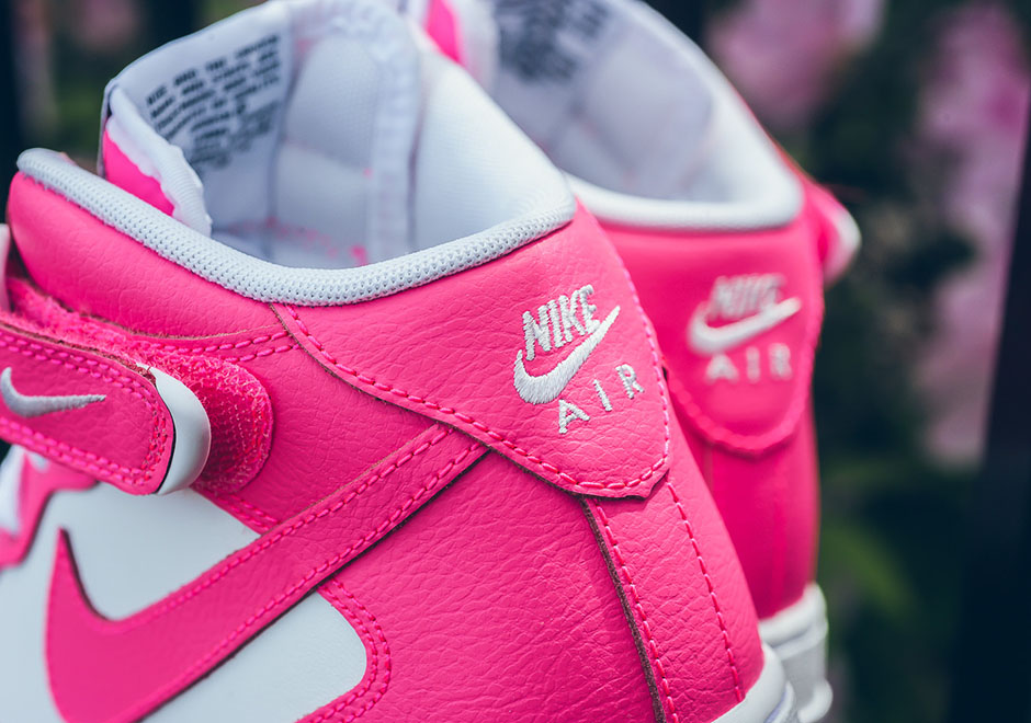 Nike Air Force 1 Mid GS "Hyper Pink" - SneakerNews.com