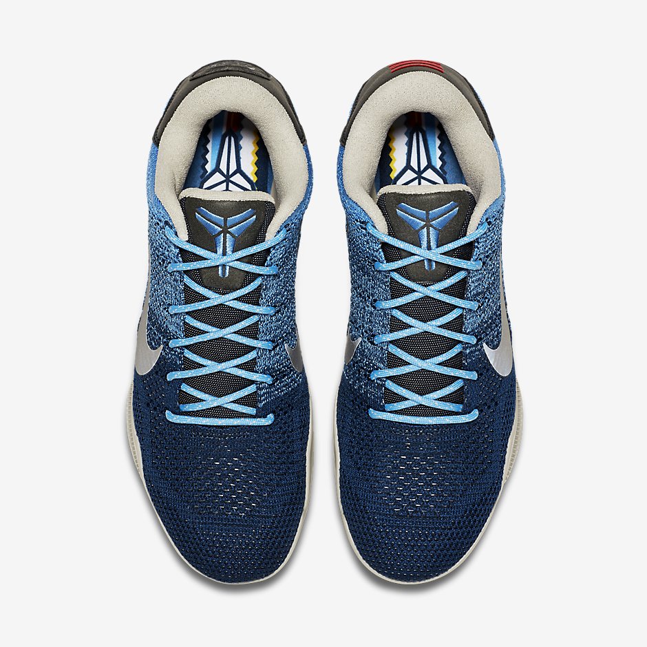 The Kobe 11 "Brave Blue" Features Special Detailing On the Heel and ...
