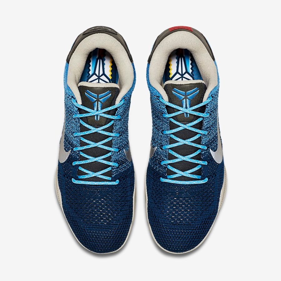 The Kobe 11 "Brave Blue" Features Special Detailing On the Heel and ...