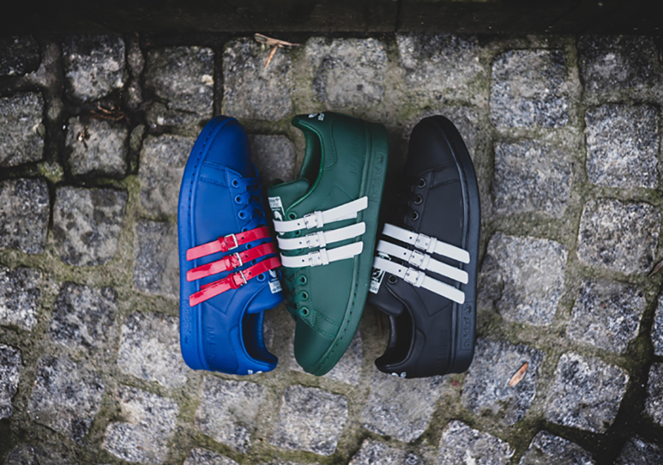 Raf Simons’ adidas Stan Smith Comes Strapped In Three Colorways ...