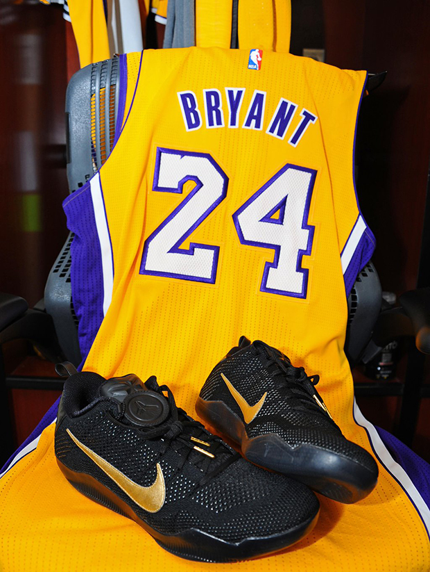 The Last Pair Of Shoes Kobe Bryant Will Ever Wear In An NBA Game ...