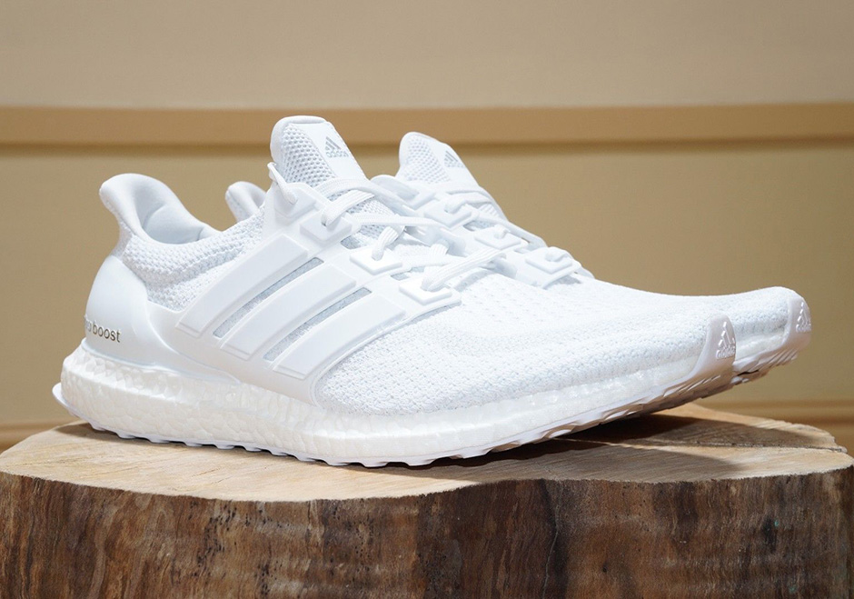 adidas Ultra Boost Triple White Restock | SneakerNews.com