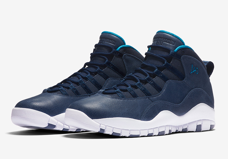 Air Jordan 10 Los Angeles City Pack 310805-404 | SneakerNews.com